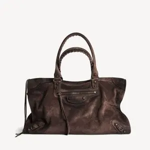 Balenciaga Le City Large Bag - Brown