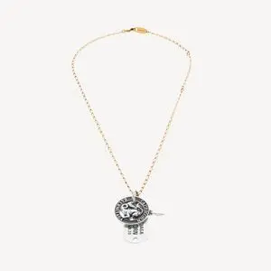 Balenciaga Horoscope Capricorn Necklace - Gold