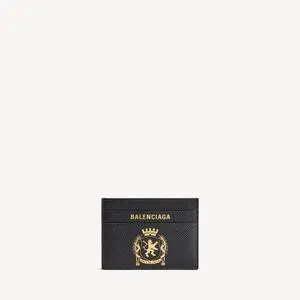 Balenciaga Passport Card Holder - Black