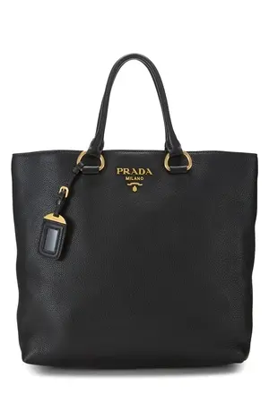 Prada Vitello Daino Convertible Tote