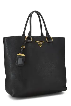 Prada Vitello Daino Convertible Tote