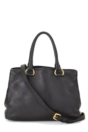 Prada Vitello Daino Convertible Tote