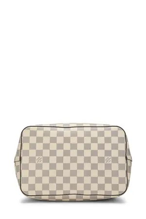 LOUIS VUITTON Damier Azur Neo Noé Bucket Bag - Yellow