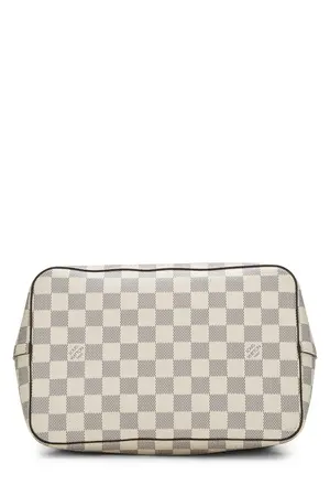 LOUIS VUITTON Damier Azur Neo Noé Bucket Bag - Yellow