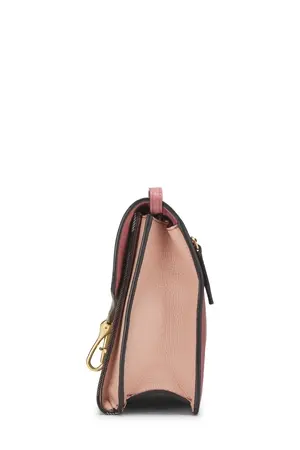 Burberry House Check Canvas Macken Crossbody - Pink
