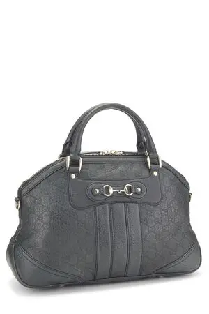 Gucci Guccissima Catherine Dome Handbag - Navy