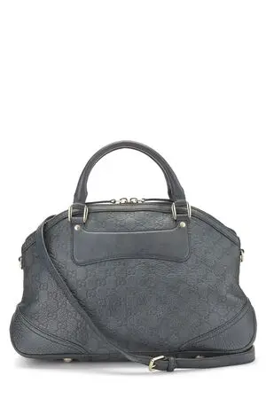 Gucci Guccissima Catherine Dome Handbag - Navy