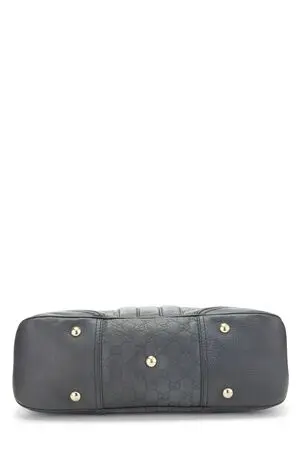 Gucci Guccissima Catherine Dome Handbag - Navy