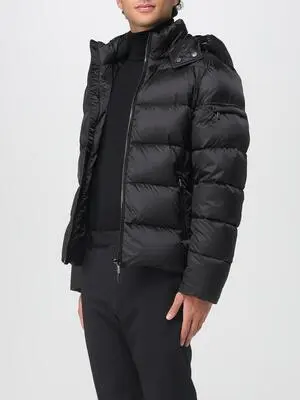 MOORER Padded Jacket With Hood - Black