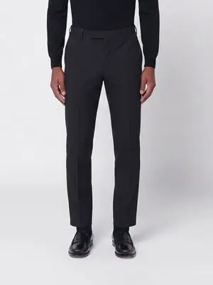 PT TORINO Tailored Trousers - Black