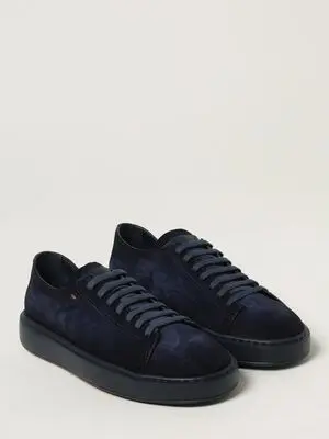 Santoni Lace-up Sneakers - Blue