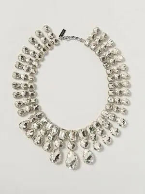 Moschino Jewel Necklace - Silver