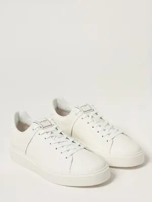 Balmain Lace-up Sneakers - White