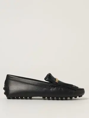 TOD'S Tod's Fringe Loafers Black