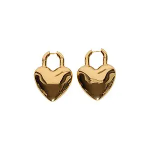 Balenciaga Xl Minnie Earrings - Gold