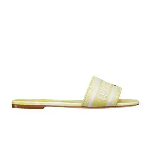 Dior Dway Slide - Yellow