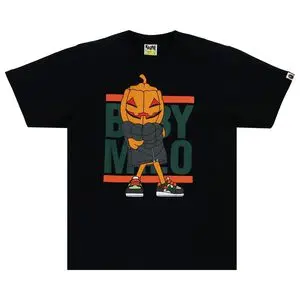A BATHING APE Halloween Baby Milo Tee - Black