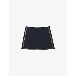 High Waisted Leather Skirts