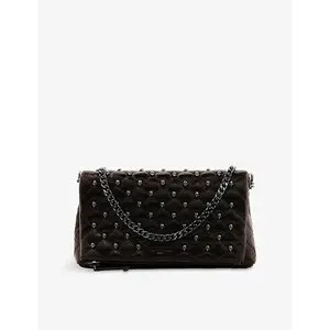 The Kooples Heritage Small Leather Clutch Bag