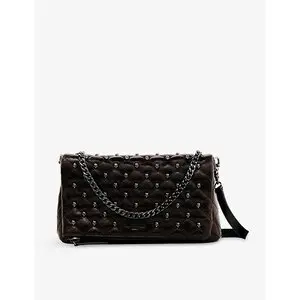 The Kooples Heritage Small Leather Clutch Bag