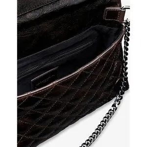 The Kooples Heritage Small Leather Clutch Bag