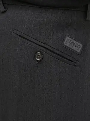 Kenzo Cuffed-hem Trousers