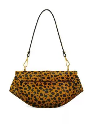 Versace Calf Leather Shoulder Bag
