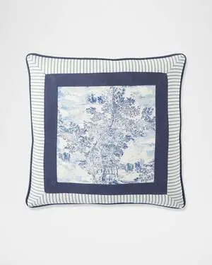 SHERRY KLINE HOME Serene Scenes 20" Framed Pillow - Blue