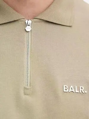 BALR. Zip-neck Polo Shirt