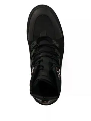 ICE PLAY Paneled Lace-up Hiking Boots