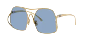 Miu Miu Silver Tone Eyewear For Women