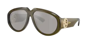 Burberry Sunglasses - Light Grey Mirror Silver