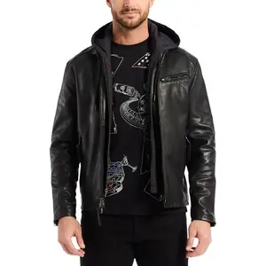 Robert Graham Cedro Leather Moto Jacket