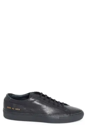 COMMON PROJECTS Achilles Leather Sneakers - Navy