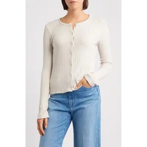 Bella Dahl Ribbed Knit Cardigan