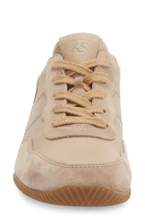 Paul Green Chantel Leather Sneaker - Almond Combo