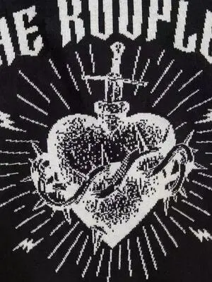 The Kooples Heart-dagger Graphic Sweater