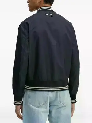 Iceberg Ribbed-trim Bomber Jacket