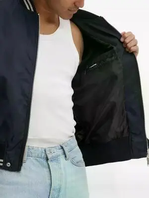 Iceberg Ribbed-trim Bomber Jacket