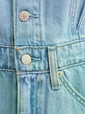 LEVI'S Sleeveless Denim Shirt Dress