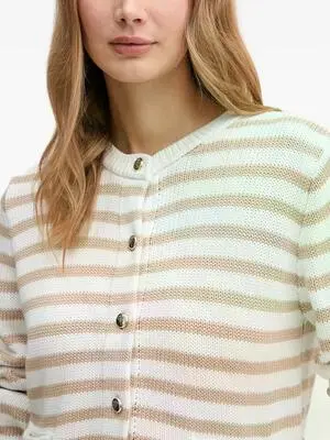 JOOP! Striped Button Cardigan