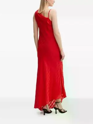 SAMSOE SAMSOE Saramina Asymmetric Ruffled Maxi Dress