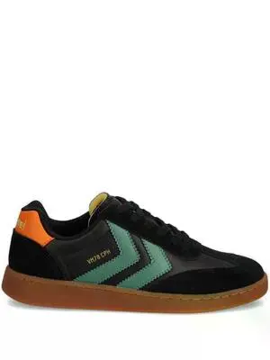 HUMMEL Colour-block Leather Sneakers
