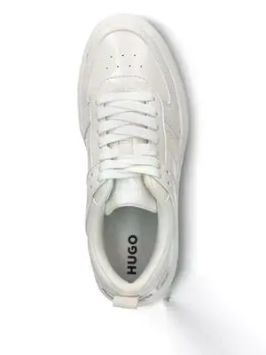 Hugo Logo-patch Leather Sneakers