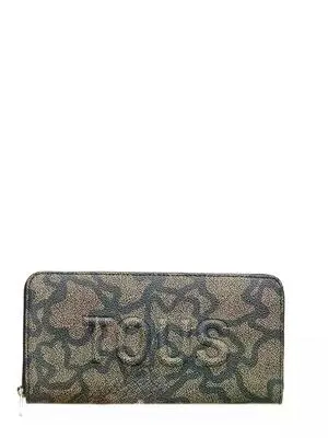 TOUS Bear-logo Zip-around Wallet