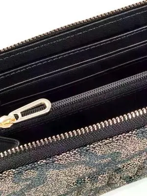 TOUS Bear-logo Zip-around Wallet