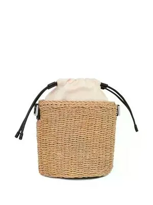 TOUS Woven Bucket Bag