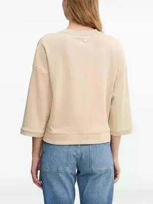 JOOP! Drawstring Hem Three-quarter Sleeve Sweatshirt