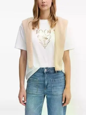 JOOP! Sequin-embellished Logo Top