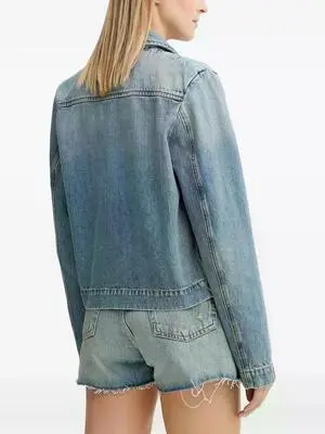 WON HUNDRED Zip-fastening Denim Jacket